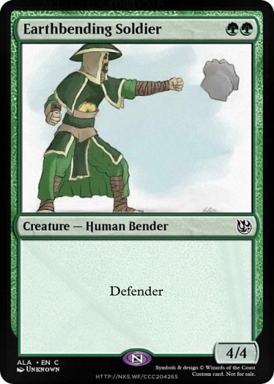 MTGNexus - Earthbending Soldier