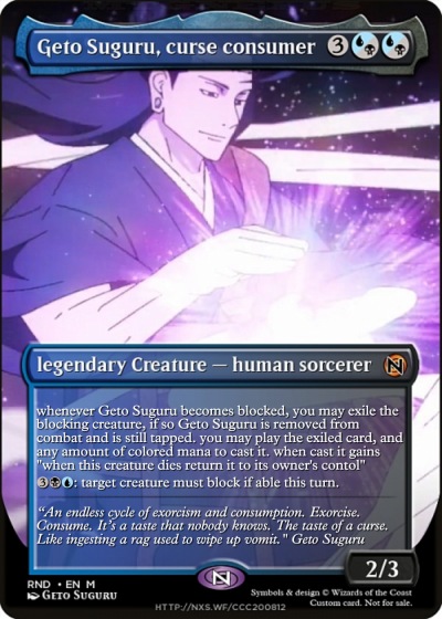 MTGNexus - Geto Suguru, curse consumer