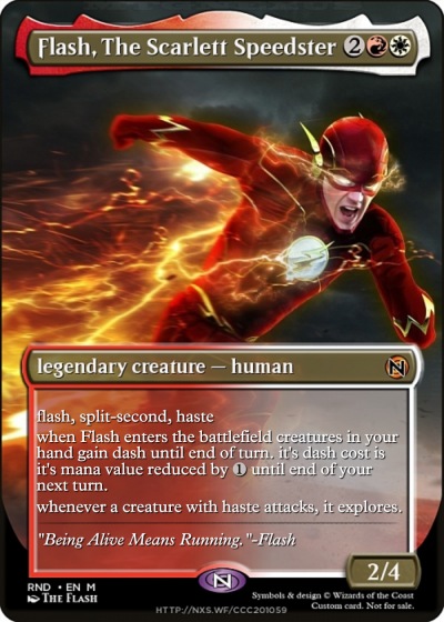 MTGNexus - Flash, The Scarlett Speedster