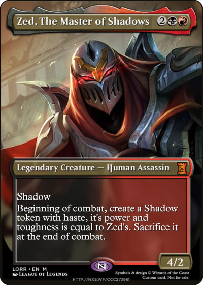 MTGNexus - Zed, The Master of Shadows