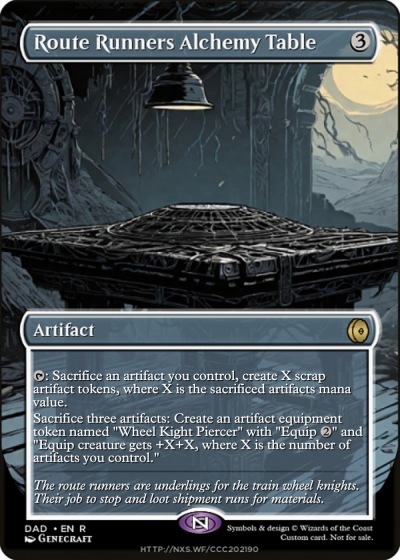 MTGNexus - Route Runners Alchemy Table