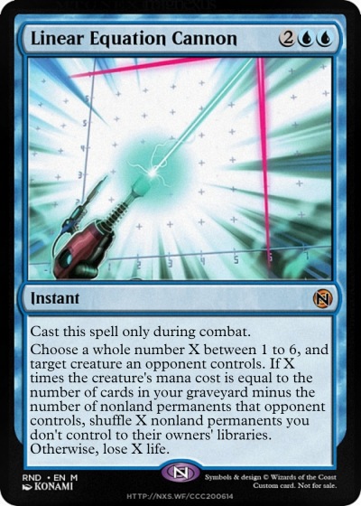 MTGNexus - Linear Equation Cannon