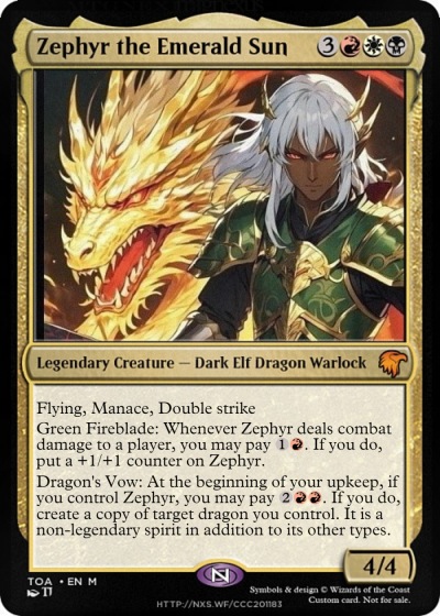 MTGNexus - Zephyr the Emerald Sun