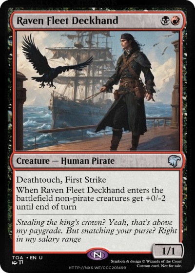 MTGNexus - Raven Fleet Deckhand