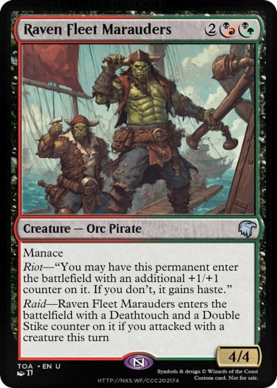 MTGNexus - Raven Fleet Marauders
