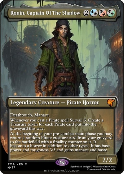 MTGNexus - Ronin, Captain Of The Shadow