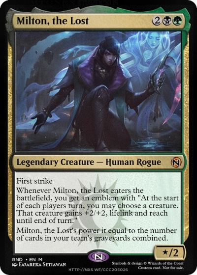MTGNexus - Milton, the Lost