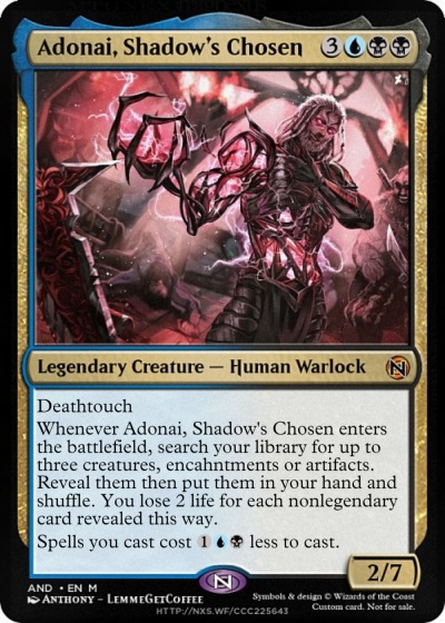 MTGNexus - Adonai, Shadow's Chosen