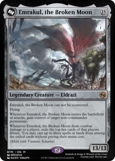 MTGNexus - Emrakul, the Broken Moon // Vannnie, Star Nemesis