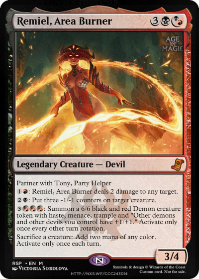 MTGNexus - Remiel, Area Burner