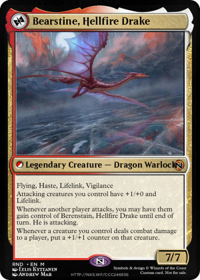 MTGNexus - The Stand at Reveltithe // Bearstine, Hellfire Drake