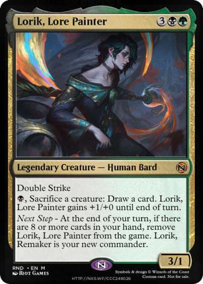 MTGNexus - Lorik, Lore Painter