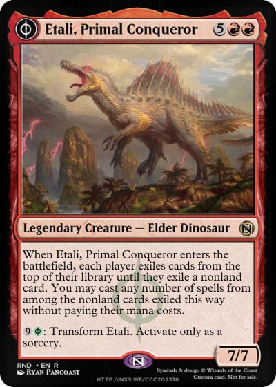 MTGNexus - Etali, Primal Conqueror // Etali, Primal Sickness