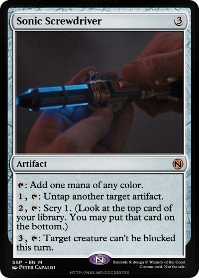 MTGNexus - Sonic Screwdriver