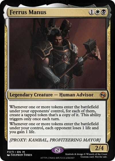 MTGNexus - Ferrus Manus