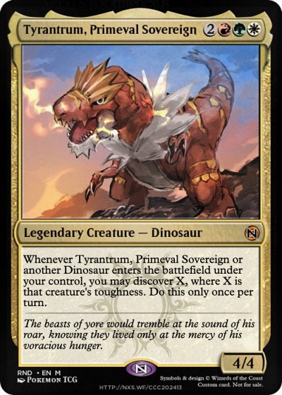 MTGNexus - Tyrantrum, Primeval Sovereign