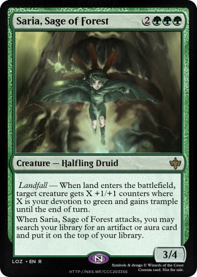 MTGNexus - Saria, Sage of Forest