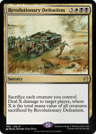 MTGNexus - Revolutionary Defeatism