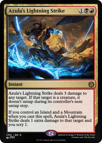 MTGNexus - Azula's Lightning Strike