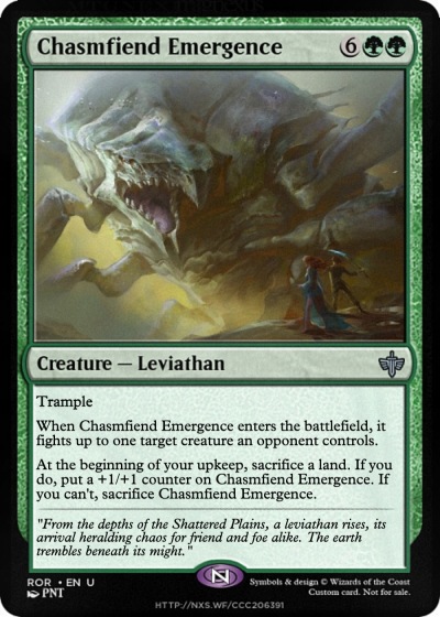 MTGNexus - Chasmfiend Emergence