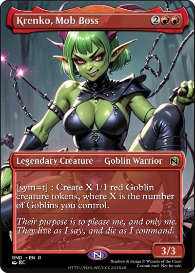 MTGNexus - Krenko, Mob Boss