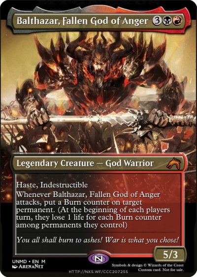 MTGNexus - Balthazar, Fallen God of Anger