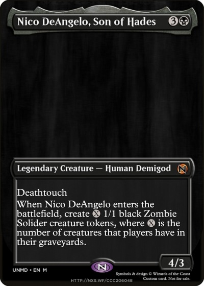 MTGNexus - Nico DeAngelo, Son of Hades