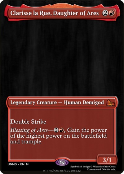MTGNexus - Clarisse la Rue, Daughter of Ares