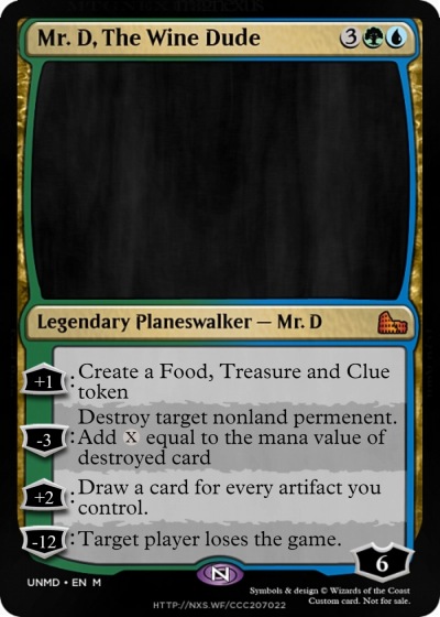 MTGNexus - Mr. D, The Wine Dude