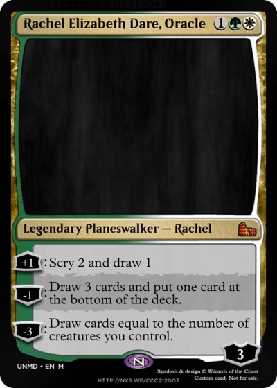 MTGNexus - Rachel Elizabeth Dare, Oracle