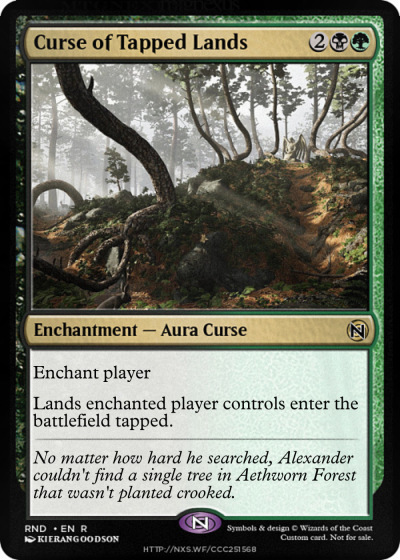MTGNexus - Curse of Tapped Lands