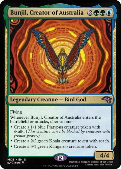 MTGNexus - Bunjil, Creator of Australia
