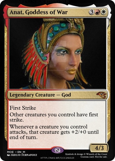 MTGNexus - Anat, Goddess of War