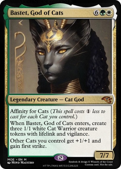 MTGNexus - Bastet, God of Cats