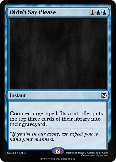 MTGNexus - Didn't Say Please