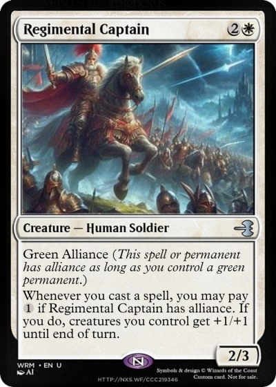 MTGNexus - Regimental Captain