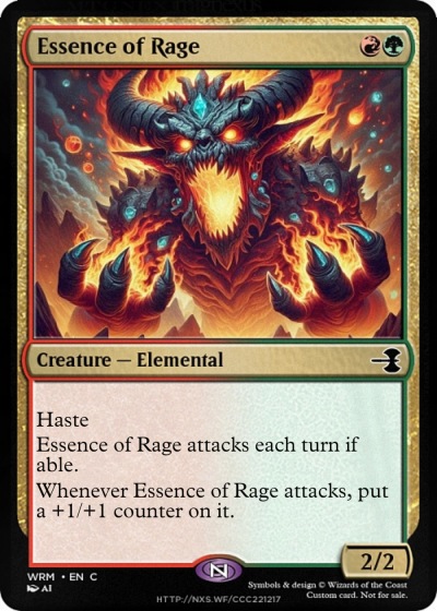 MTGNexus - Essence of Rage
