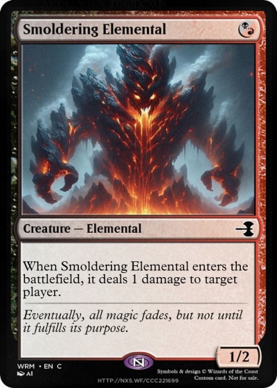 MTGNexus - Smoldering Elemental