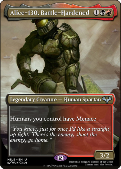 MTGNexus - Alice-130, Battle-Hardened
