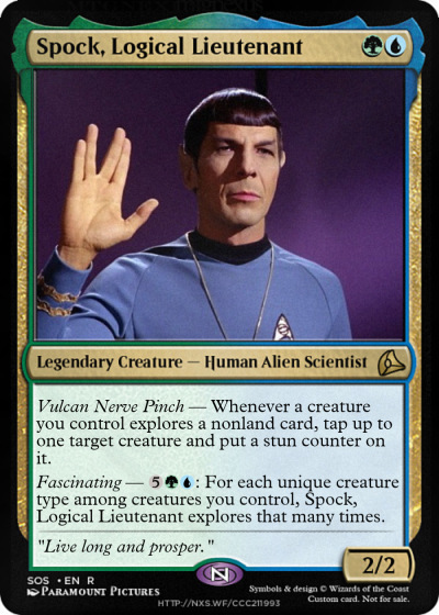 MTGNexus - Spock, Logical Lieutenant