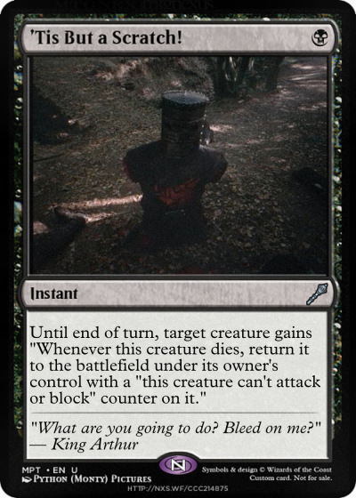 MTGNexus - Tis but a Scratch!