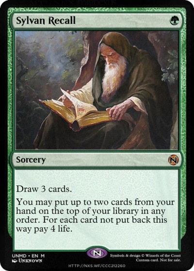 MTGNexus - Sylvan Recall