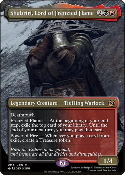 MTGNexus - Shabriri, Lord of Frenzied Flame