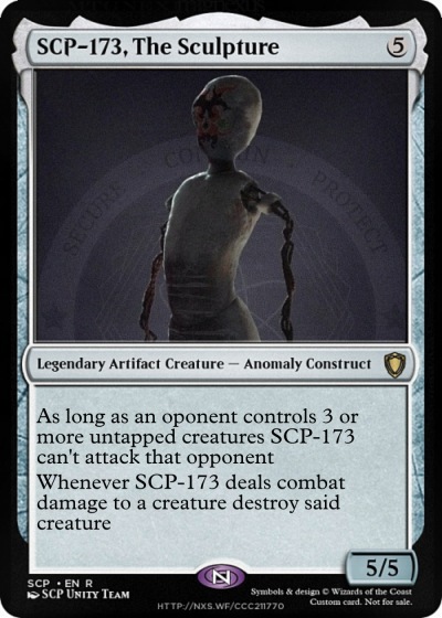 MTGNexus - SCP-173, The Statue