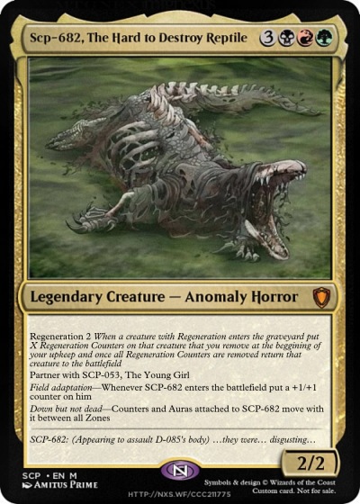 MTGNexus - Scp-682, The Hard to Destroy Reptile