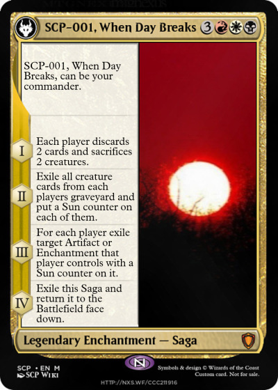 MTGNexus - SCP-001, When Day Breaks // SCP-001, Melted Remains