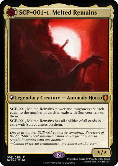 MTGNexus - SCP-001, When Day Breaks // SCP-001, Melted Remains