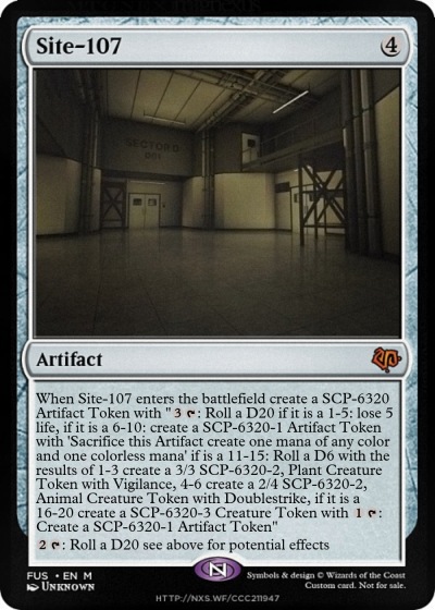 MTGNexus - SCP, Find Us Alive