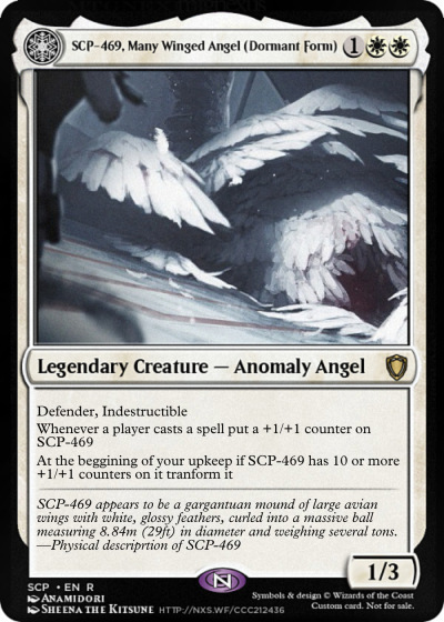 MTGNexus - SCP-469, Many Winged Angel (Dormant Form) // SCP-469, Many Winge