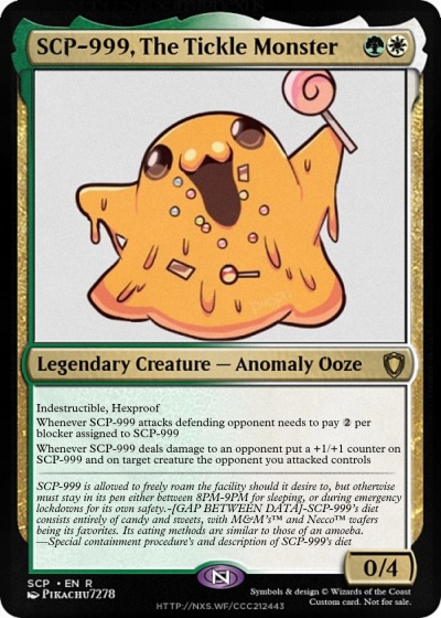 MTGNexus - SCP-999, The Tickle Monster